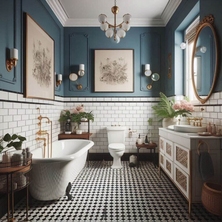 16 Irresistible French Blue Bathroom Ideas to Fall in Love With