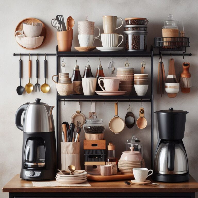 17 Creative Coffee Bar Ideas for Your Home Kitchen